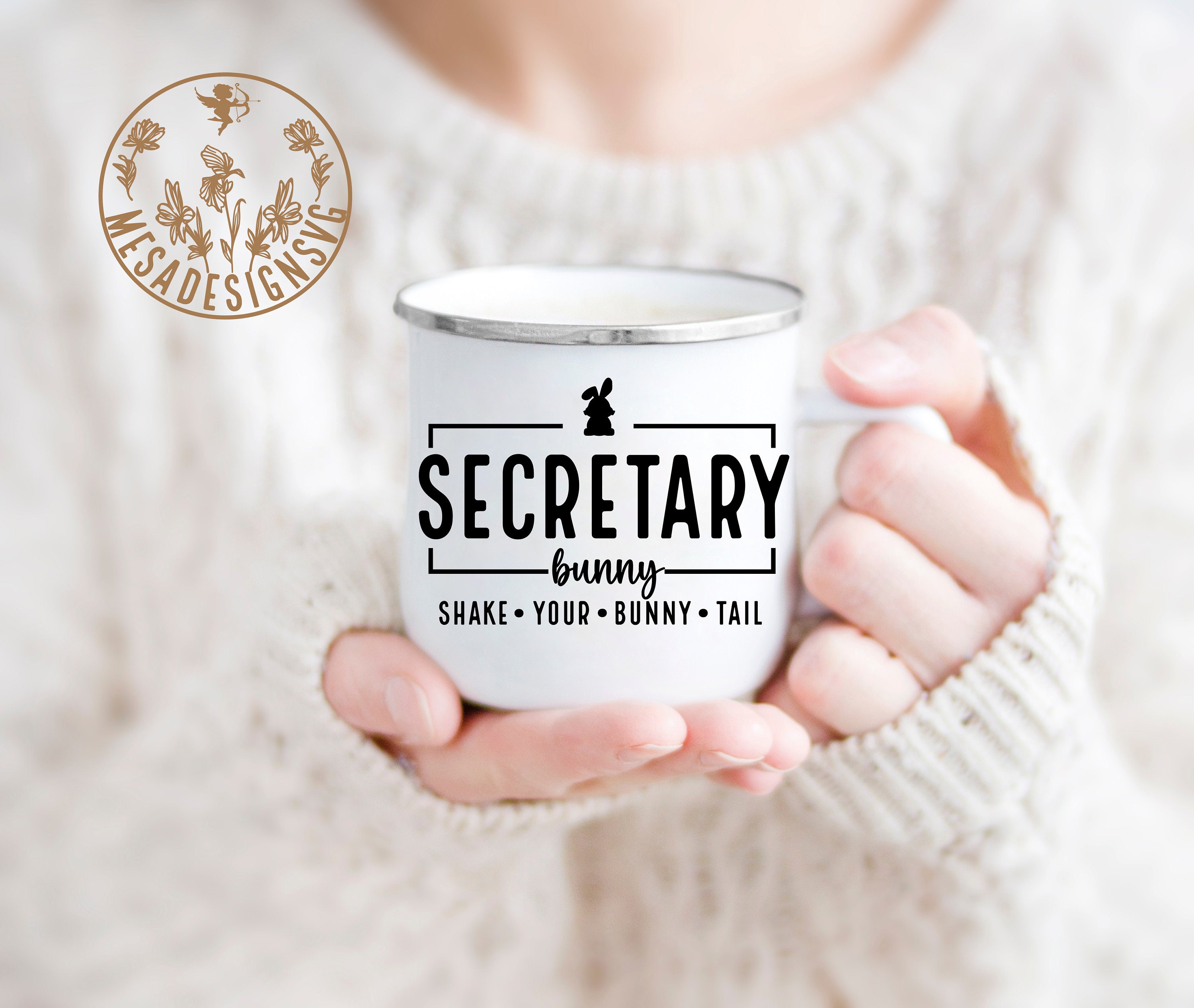 Secretary Bunny SVG, Secretary Easter Svg, Easter Svg, Easter Shirt Svg ...