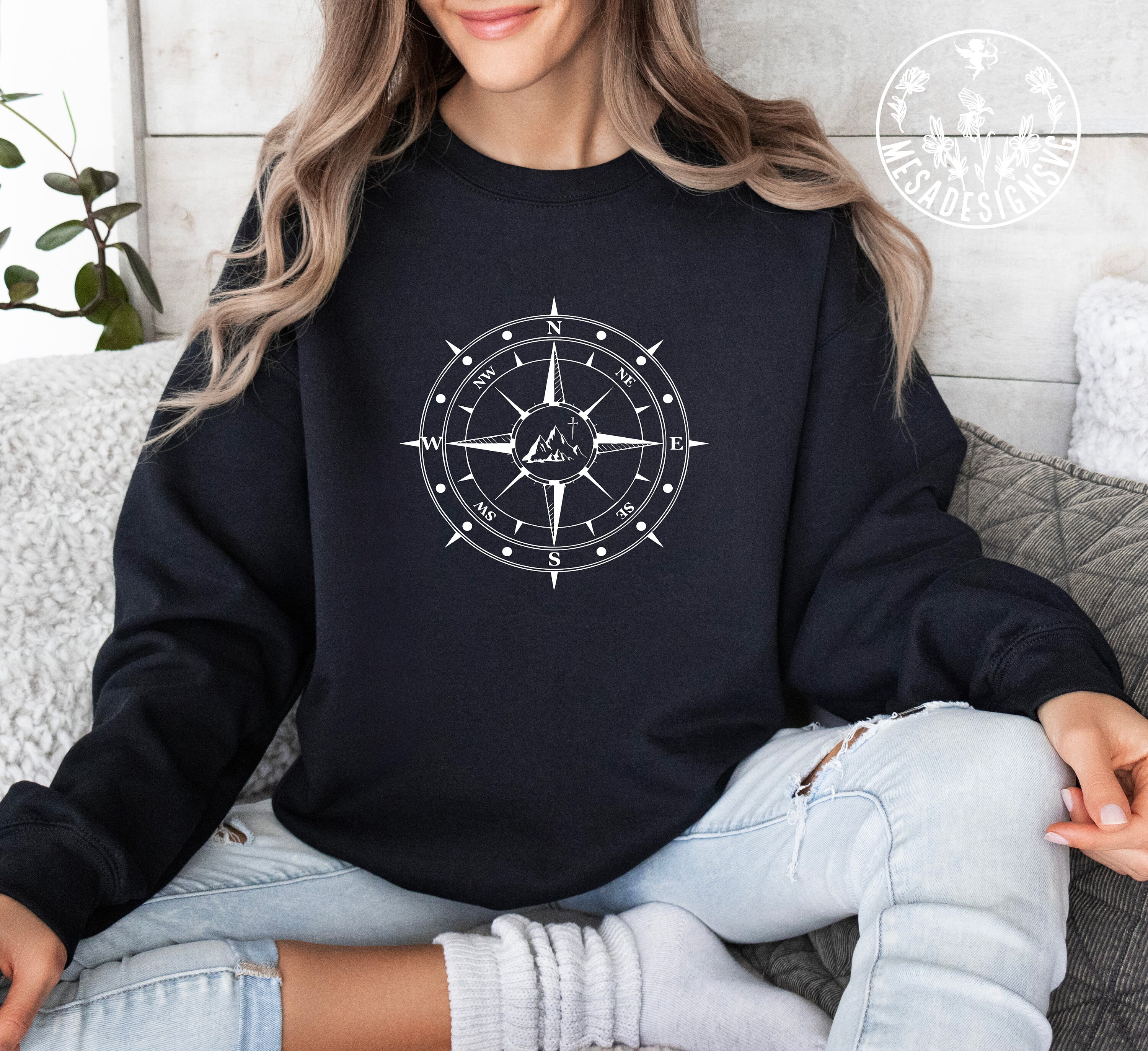 Nautical Compass SVG Files | Compass Cut Files | Nautical Compass ...