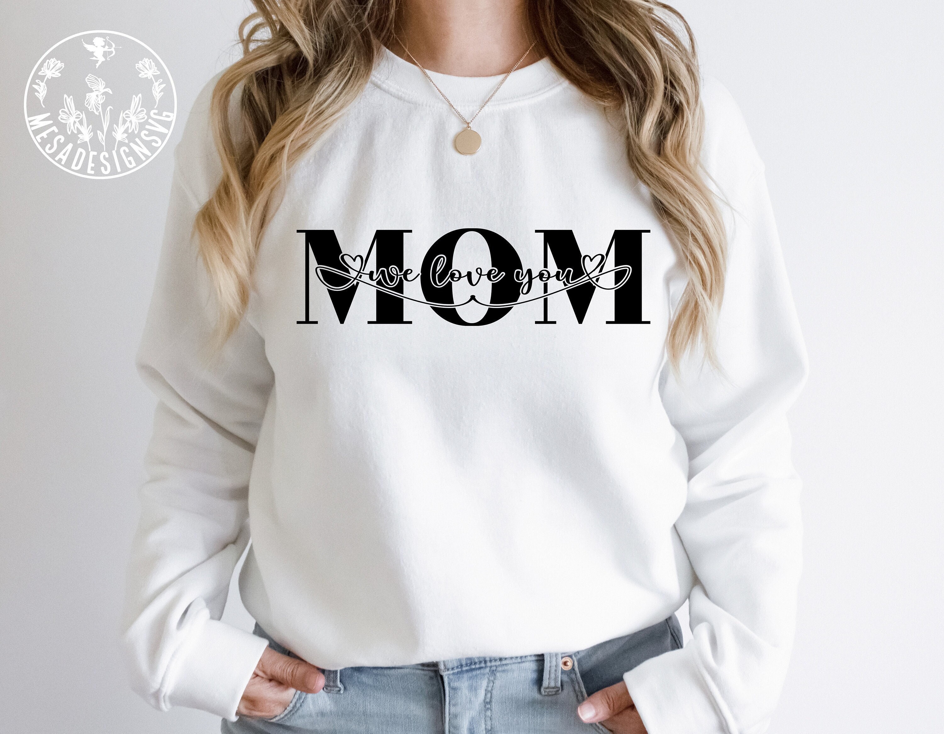 Mom We Love You Svg, Happy Mother's Day Svg, Mom Tile Svg, Birthday ...