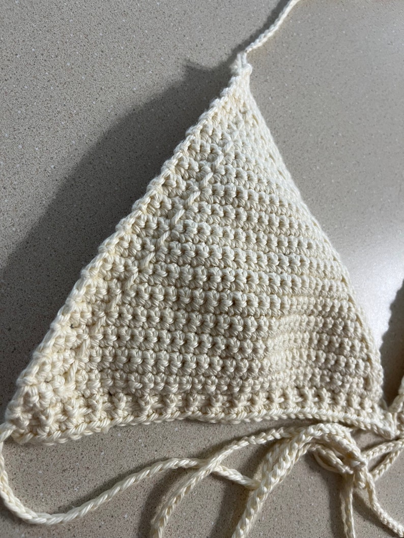 Easy Crochet Swimsuit Top Pattern PDF - Etsy