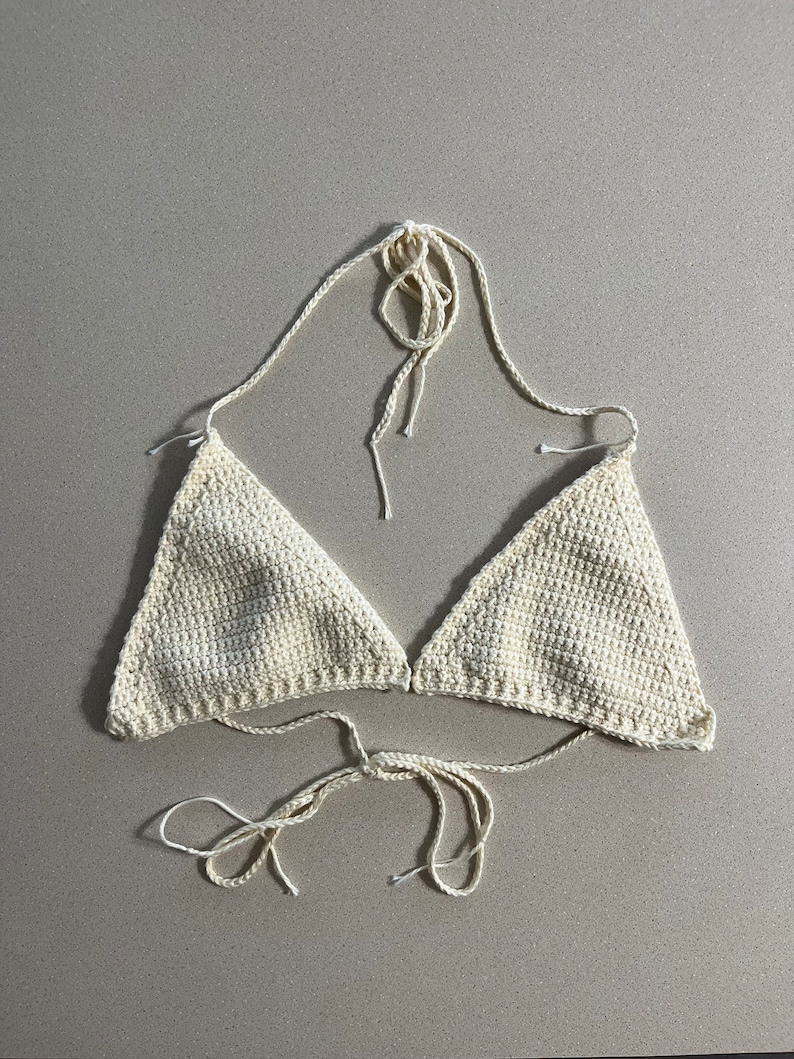 Easy Crochet Swimsuit Top Pattern PDF - Etsy