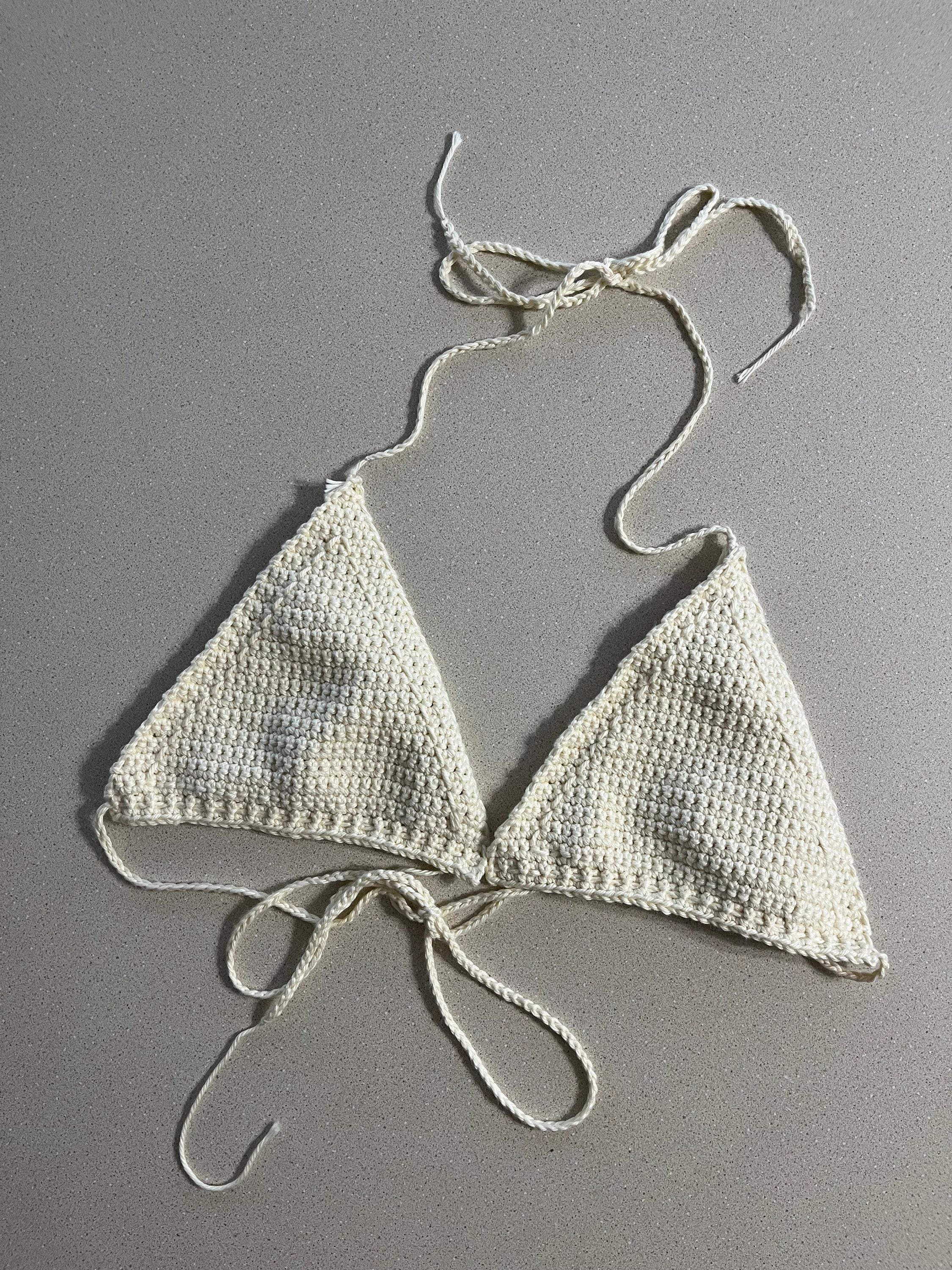 Easy Crochet Swimsuit Top Pattern PDF - Etsy