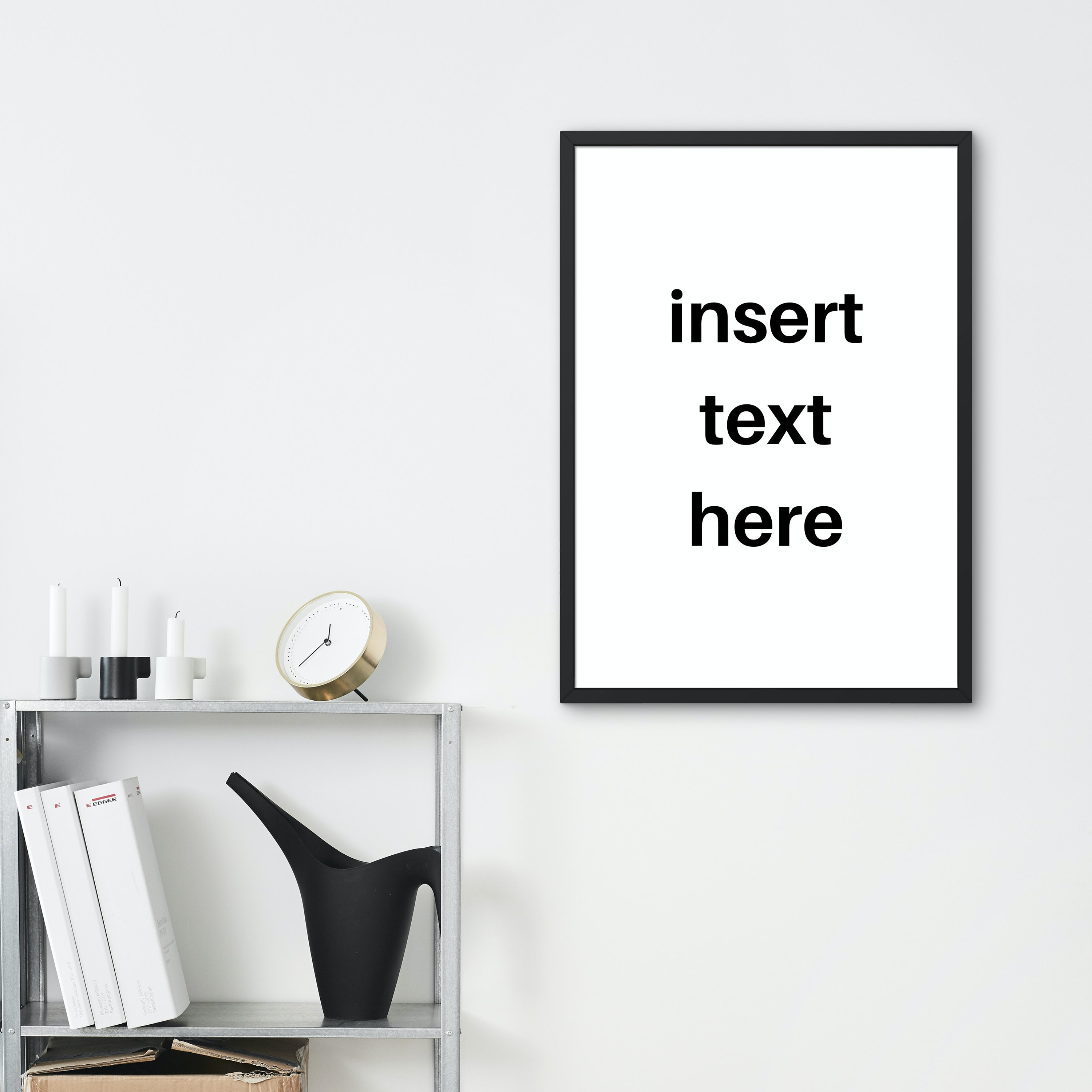 Insert Text Here Print Etsy