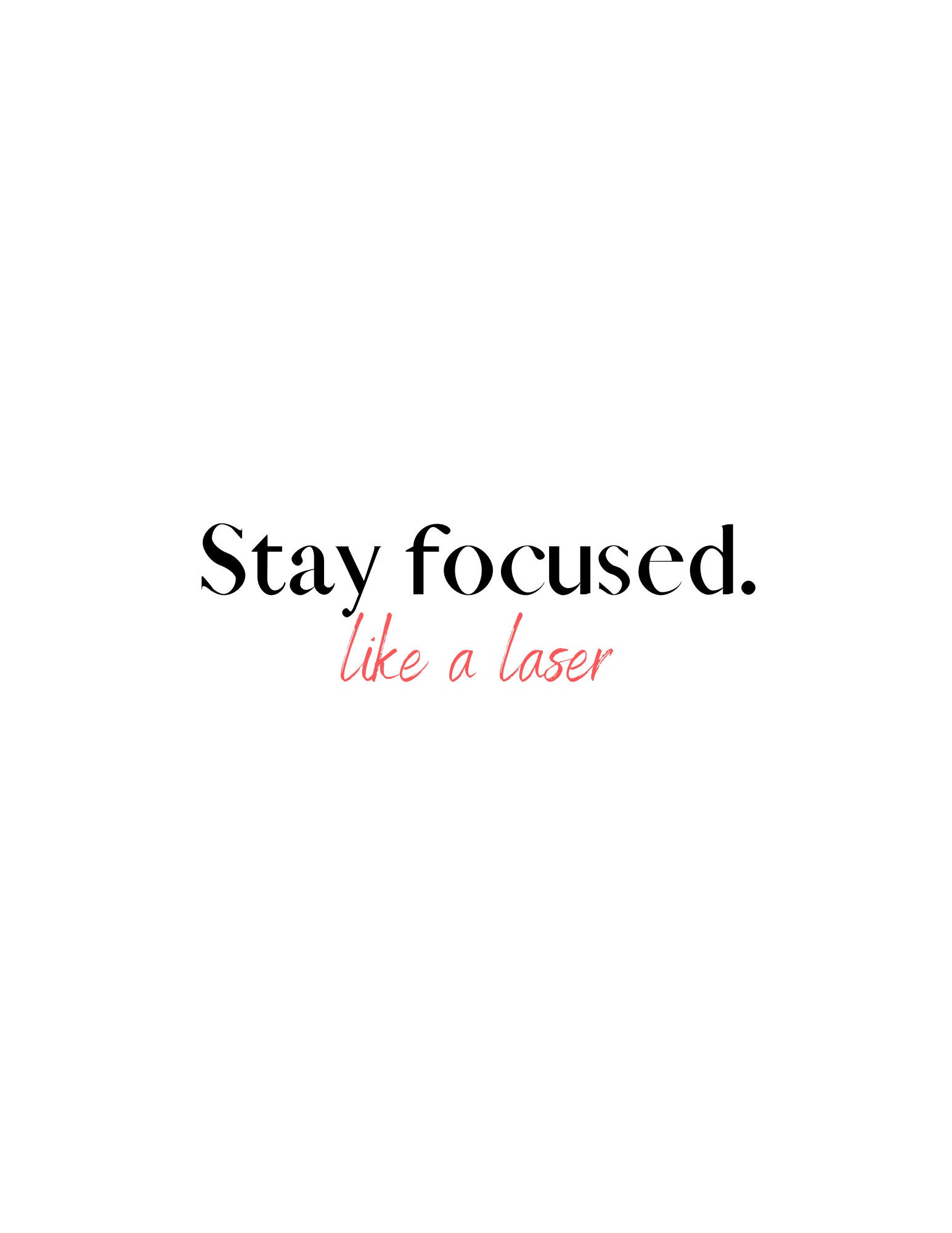 Focused Print - Etsy