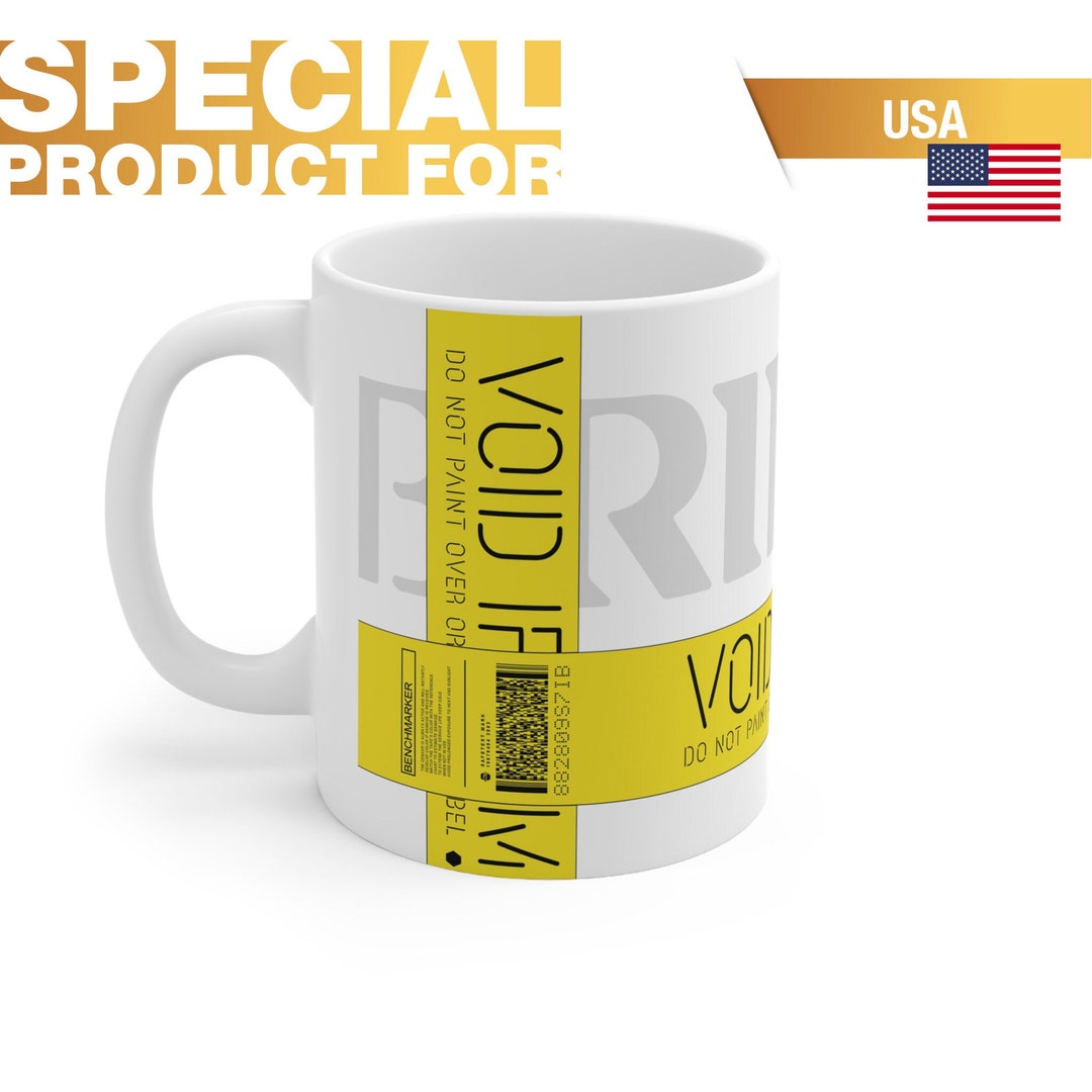 Death Stranding Mug - "void If Tampered" Adhesive Tape Design - Special ...