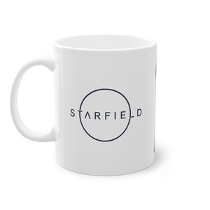 Starfield Mug - Official Logo and Constellations (available in White ...