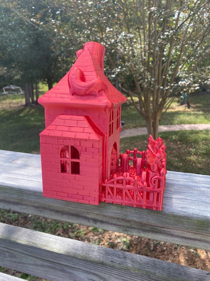 Haunted House Dice Tower - Etsy