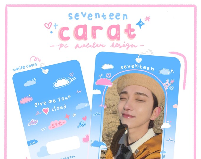 Seventeen Heaven's Cloud Carat PC Holder - Etsy