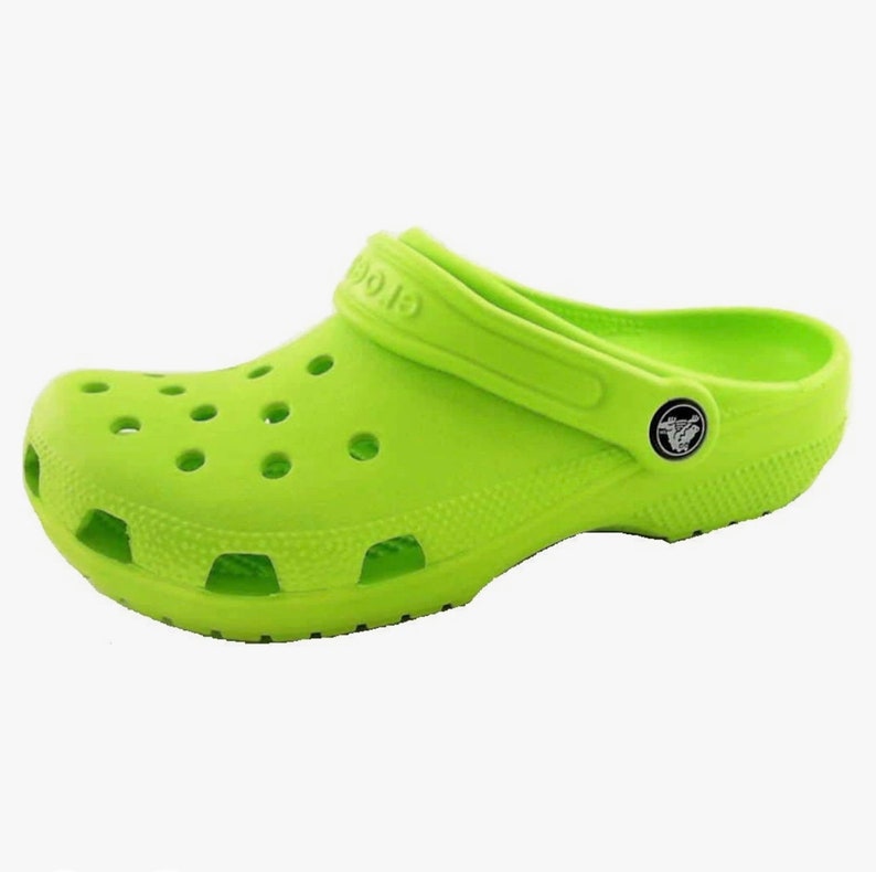 Crocs Green Unisex-adult Classic Adjustable Slip Resistant Clog - Etsy