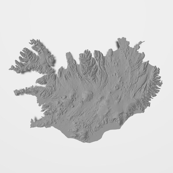 Cnc Topo Map Stl - Etsy Denmark