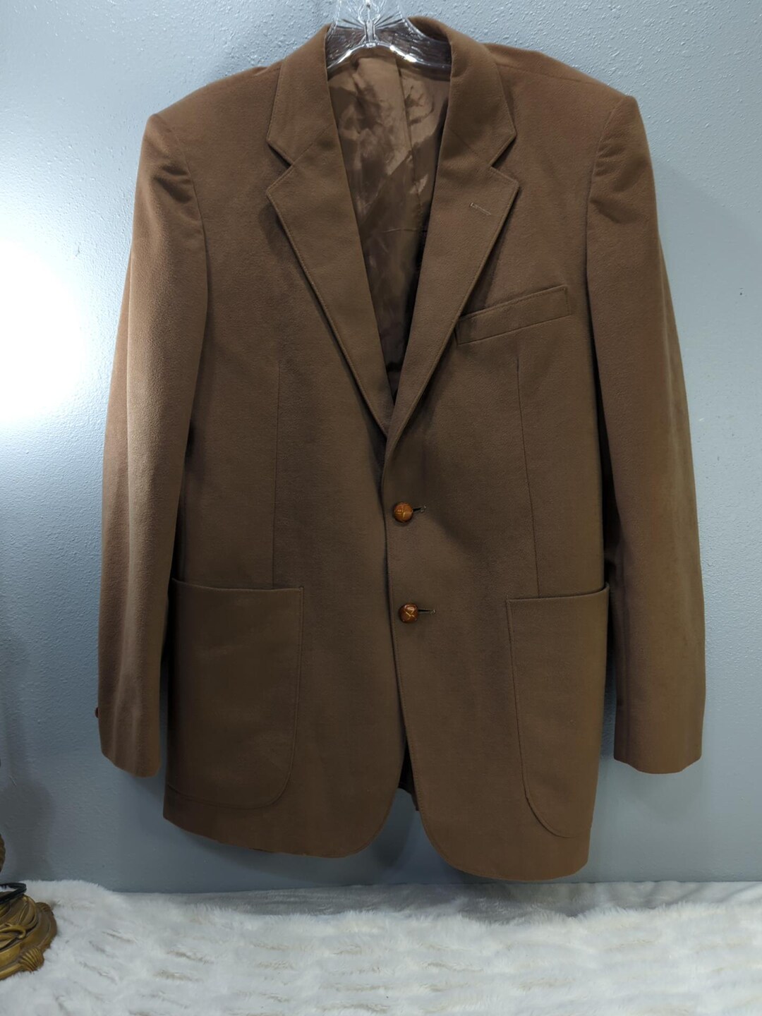 Vintage JCPENNEY Action Master Blazer Camel Color Size 42R - Etsy