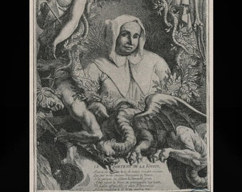 Ars Goetia Demons Poster Dictionnaire Infernal Vintage - Etsy