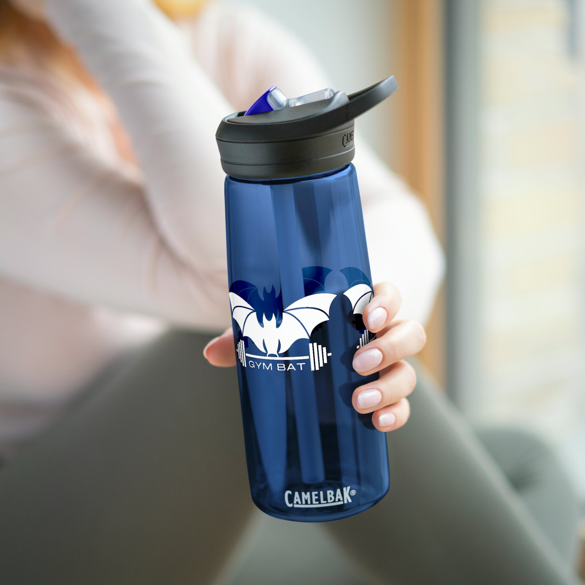 Gym Bat Goth Water Bottle, 20oz 25oz - Etsy