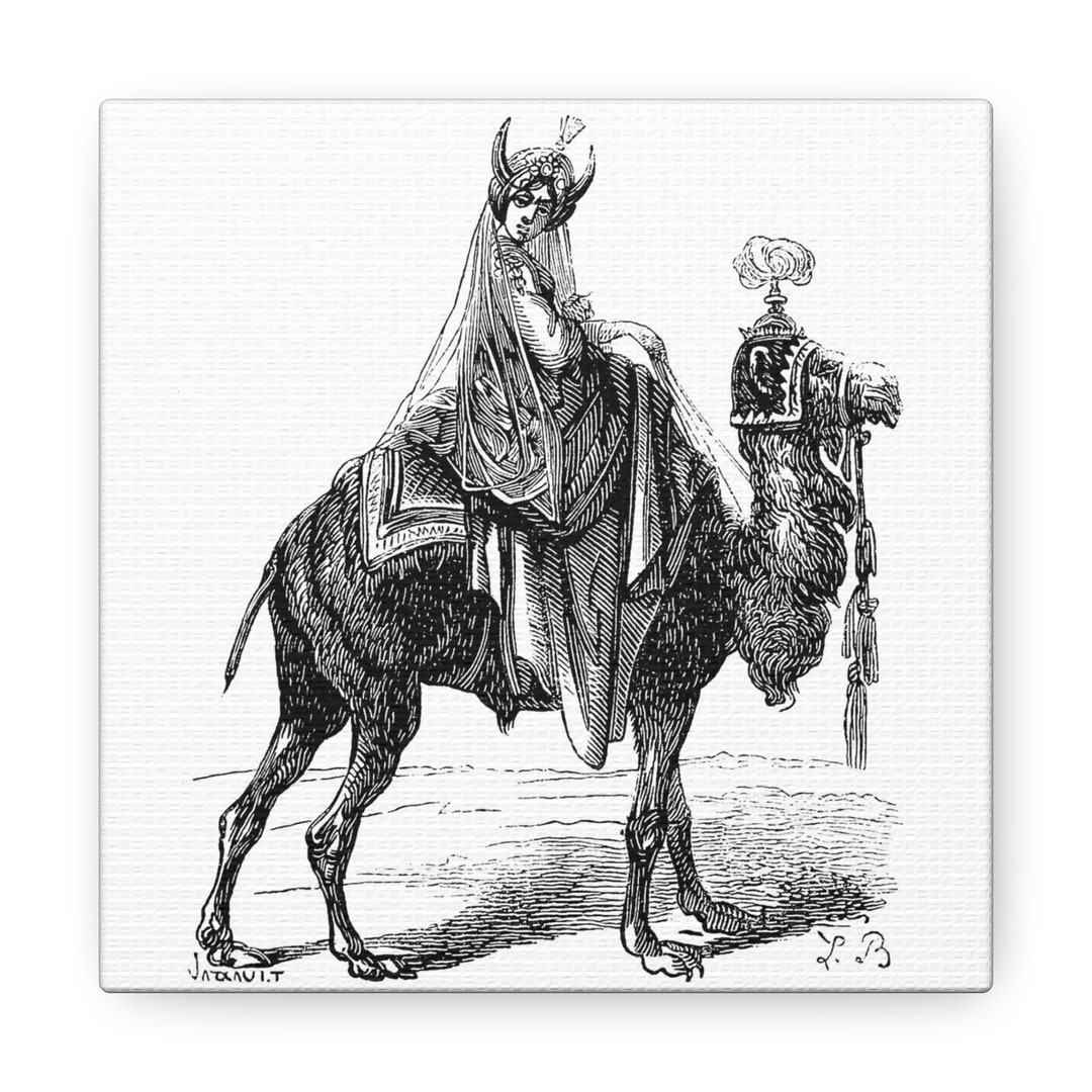 Gomory Demon Canvas Print, Occult Decor, Ars Goetia - Etsy