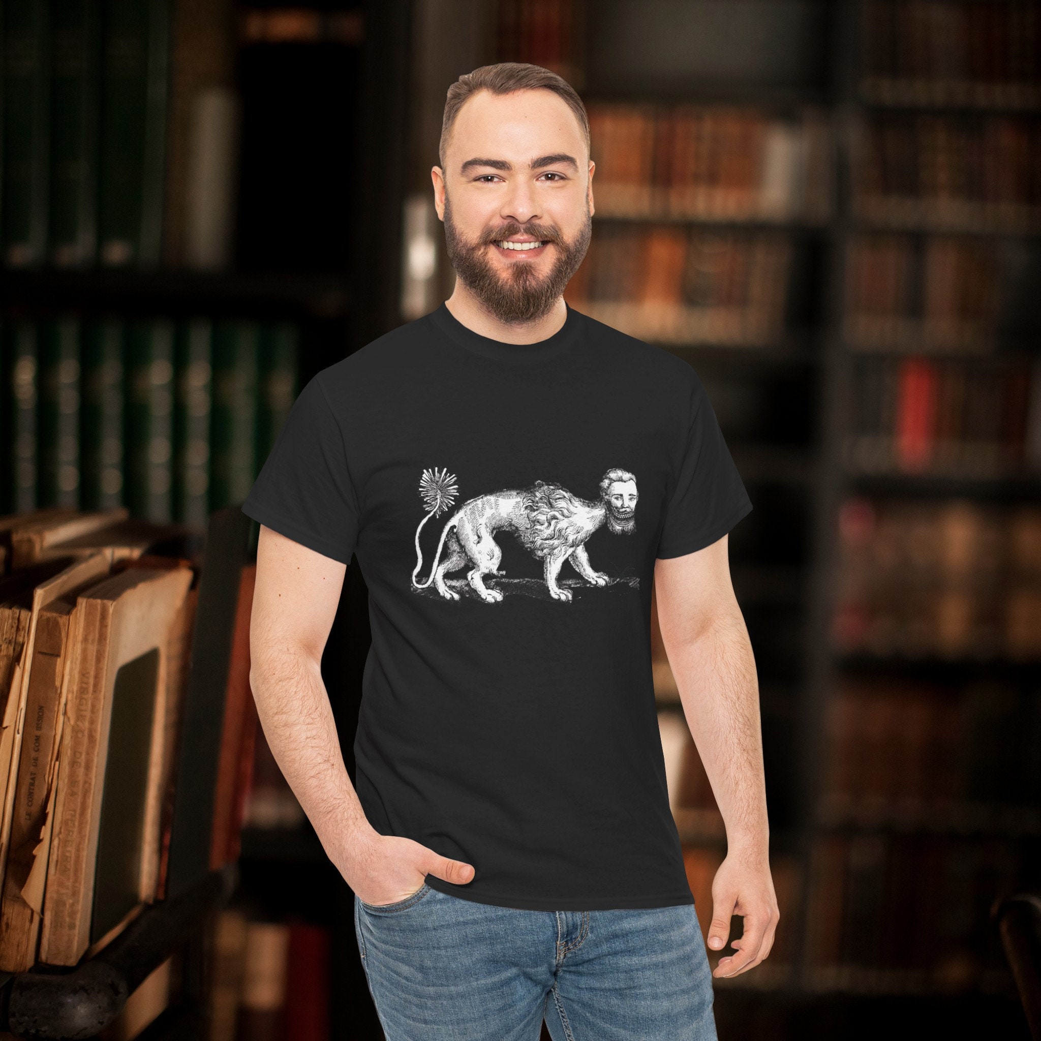 Manticore Shirt, Cryptid, Harpy, Mythical Beasts, Folklore, Bizarre ...