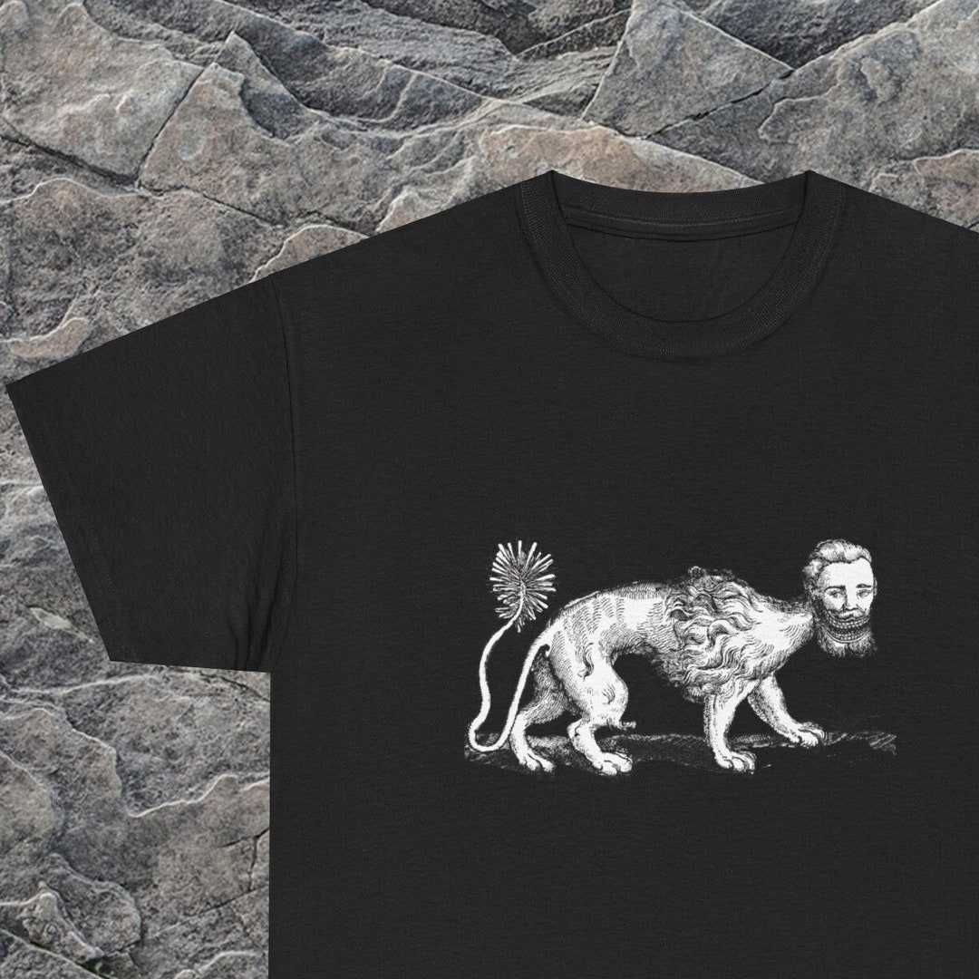Manticore Shirt, Cryptid, Harpy, Mythical Beasts, Folklore, Bizarre ...