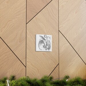 Volac Demon Canvas Print, Occult Decor, Ars Goetia - Etsy