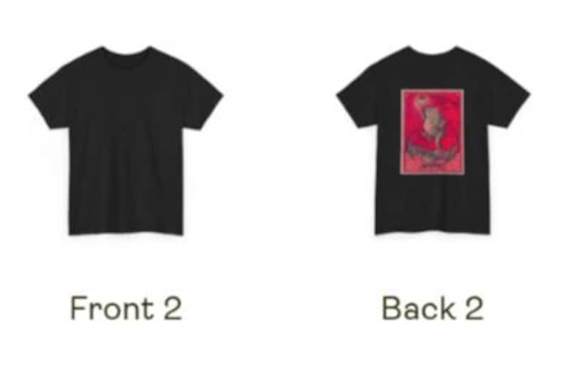 Back Print: Frog Bat Weirdcore Shirt, Vintage Japanese Matchbox Art Tee ...