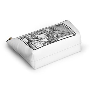 Witch Woodcut Zipper Bag, Makeup, Pen Pencil Pouch, Tampon Case, Goth ...