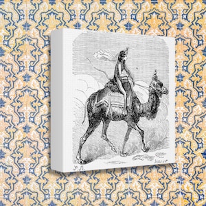 Paimon Demon Canvas Print, Occult Decor, Ars Goetia, Paymon - Etsy