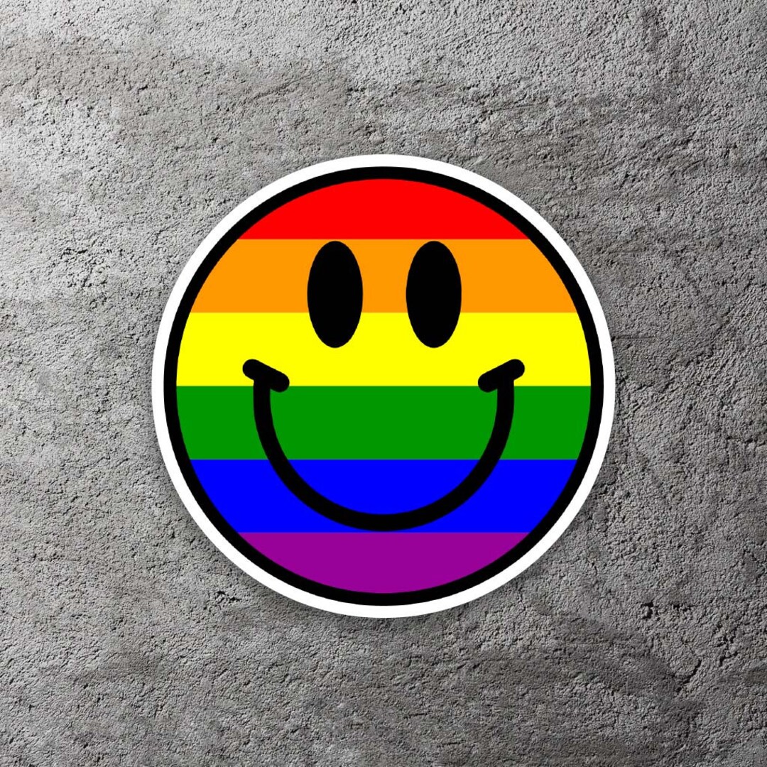 Gay Pride Flag LGBTQ Vinyl Sticker 3.5 Wide Includes Two Stickers - Etsy