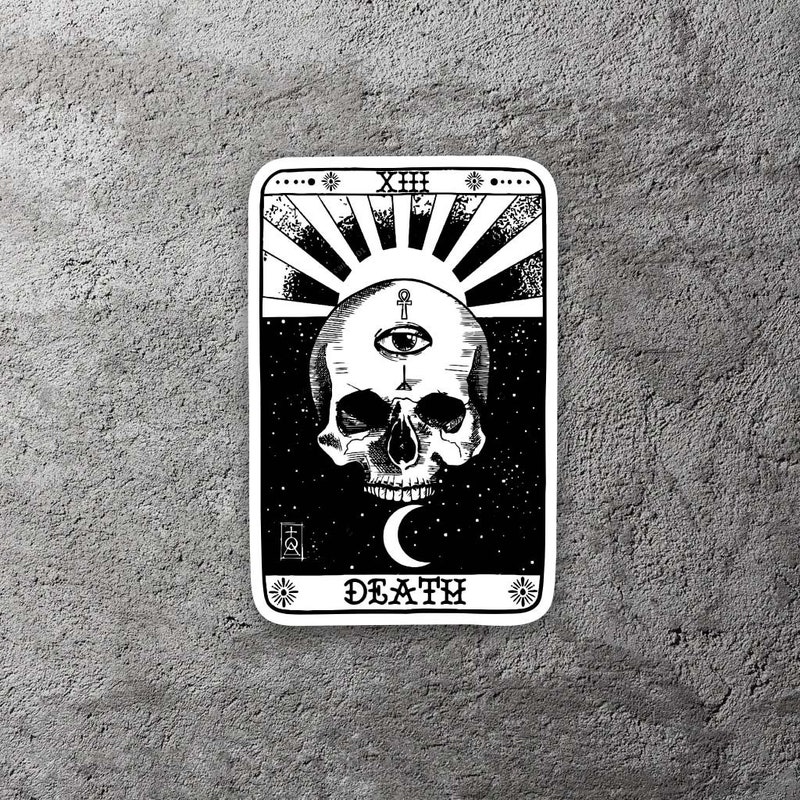 Tarot the Death Card - Etsy