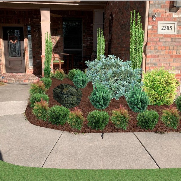 Landscape Design Zone 8 - Etsy