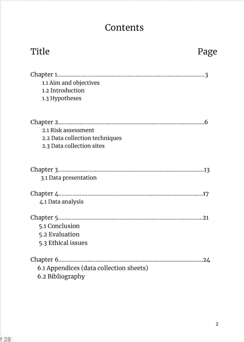 AQA A-level Geography Exemplar NEA (coursework) - Etsy UK