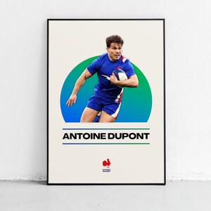 Antoine Dupont Poster Gift Idea Antoine Dupont France Rugby Poster ...