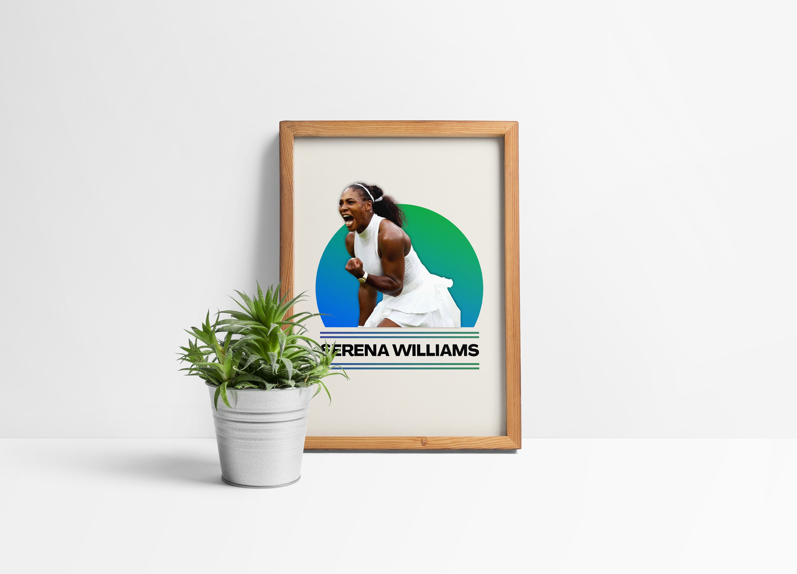 Serena Williams Poster US Open Poster Serena Williams Serena Williams ...