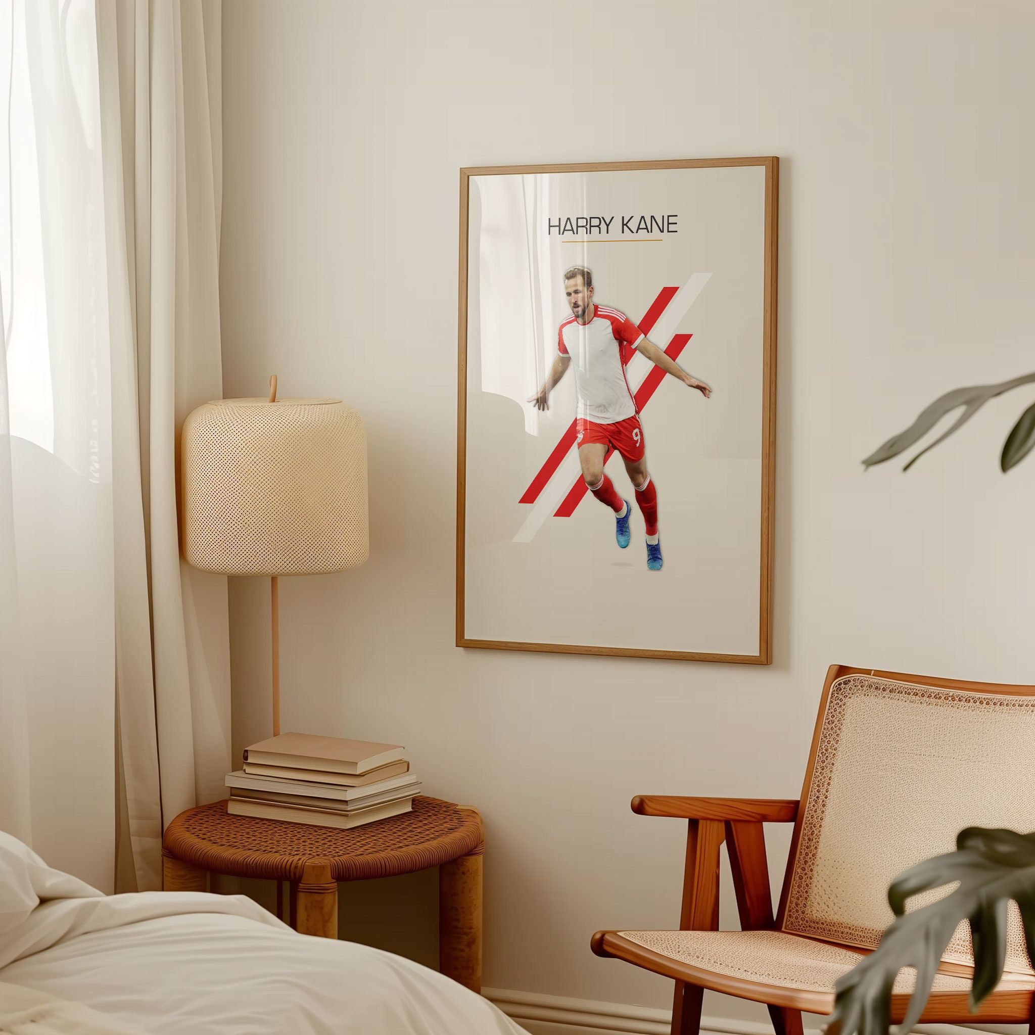 Harry Kane Poster Bayern Munich Poster Harry Kane Bayern Digital ...