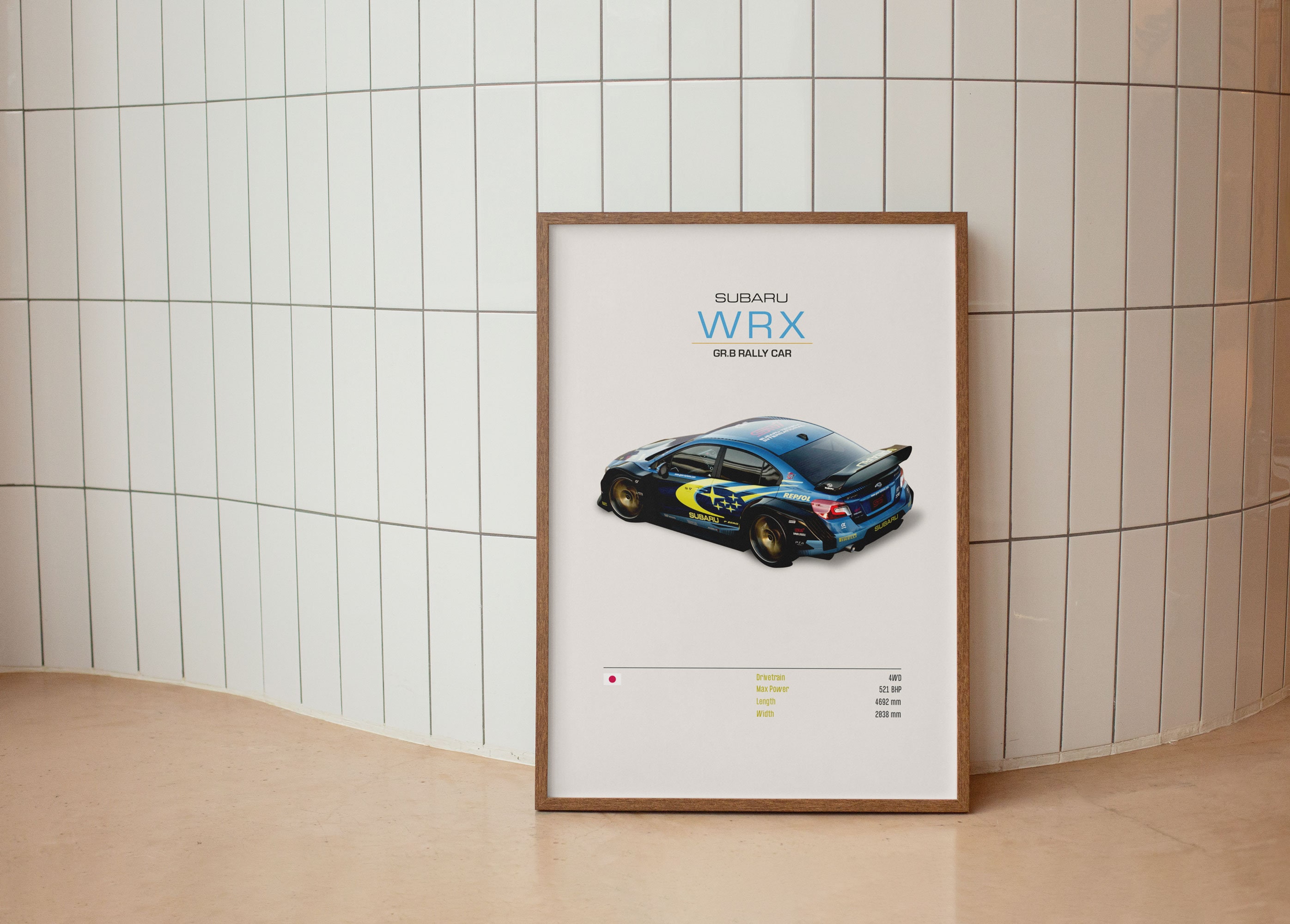 Subaru WRX Poster Subaru WRX Gr B Subaru WRX Rally Car Subaru Poster ...