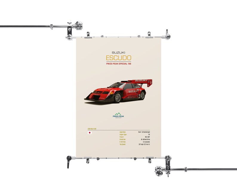 SPECIAL EDITION Suzuki ESCUDO | Suzuki Escudo Poster | Pikes Peak ...