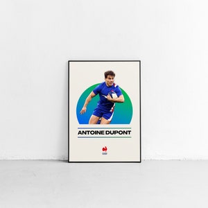 Antoine Dupont Poster Gift Idea Antoine Dupont France Rugby Poster ...