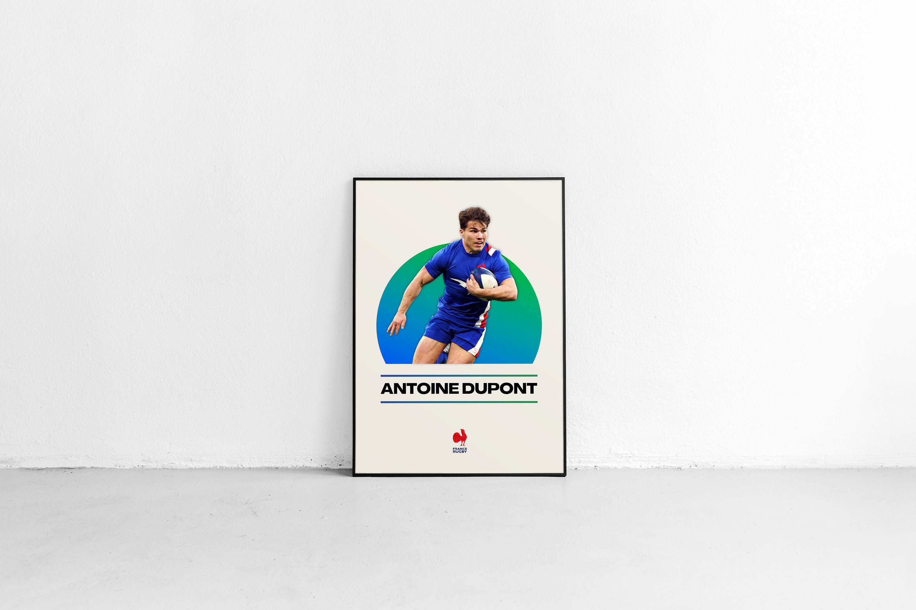 Antoine Dupont Poster Gift Idea Antoine Dupont France Rugby Poster ...