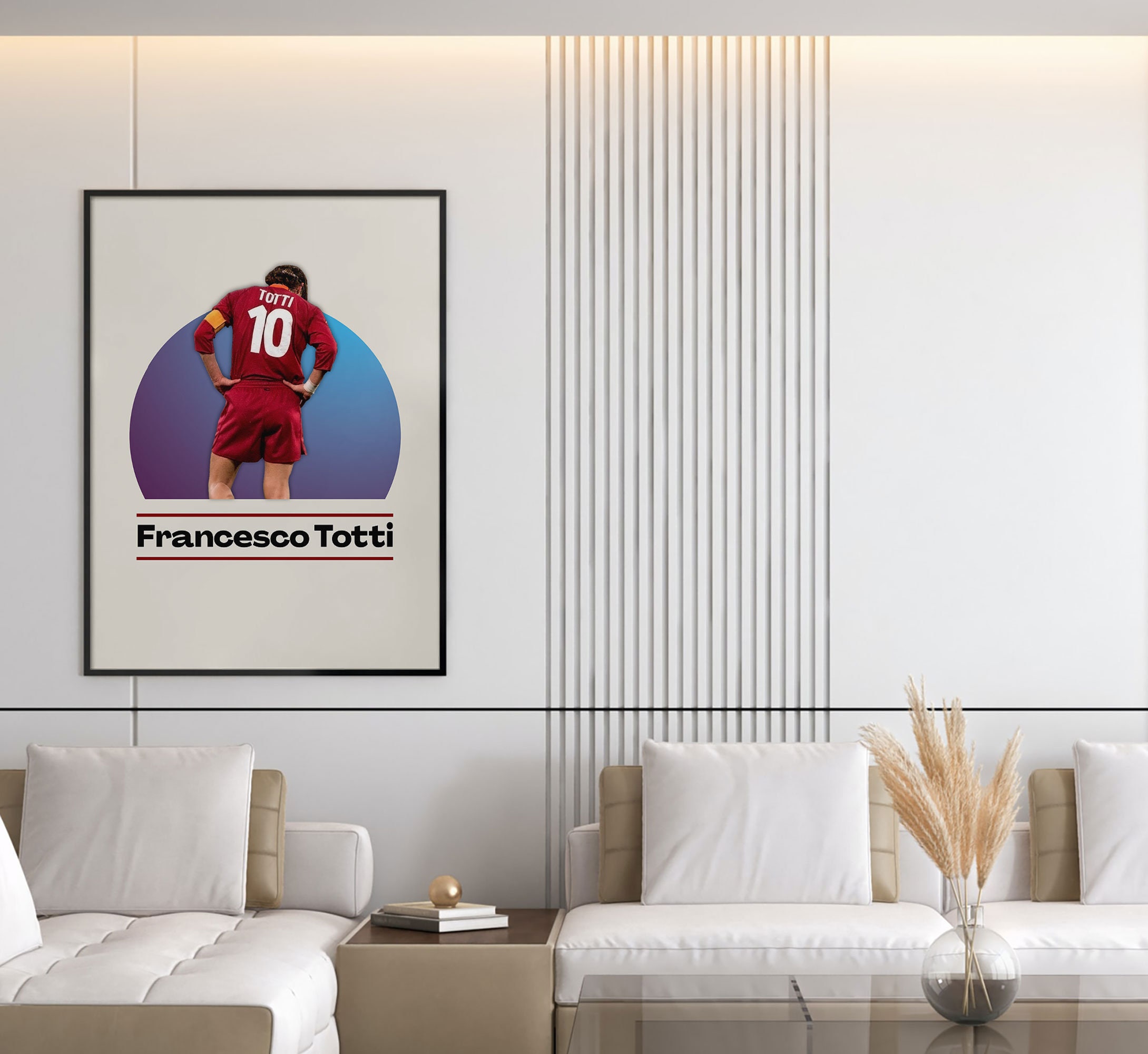 Francesco Totti Poster Roma Poster Totti Print Art Francesco Totti ...