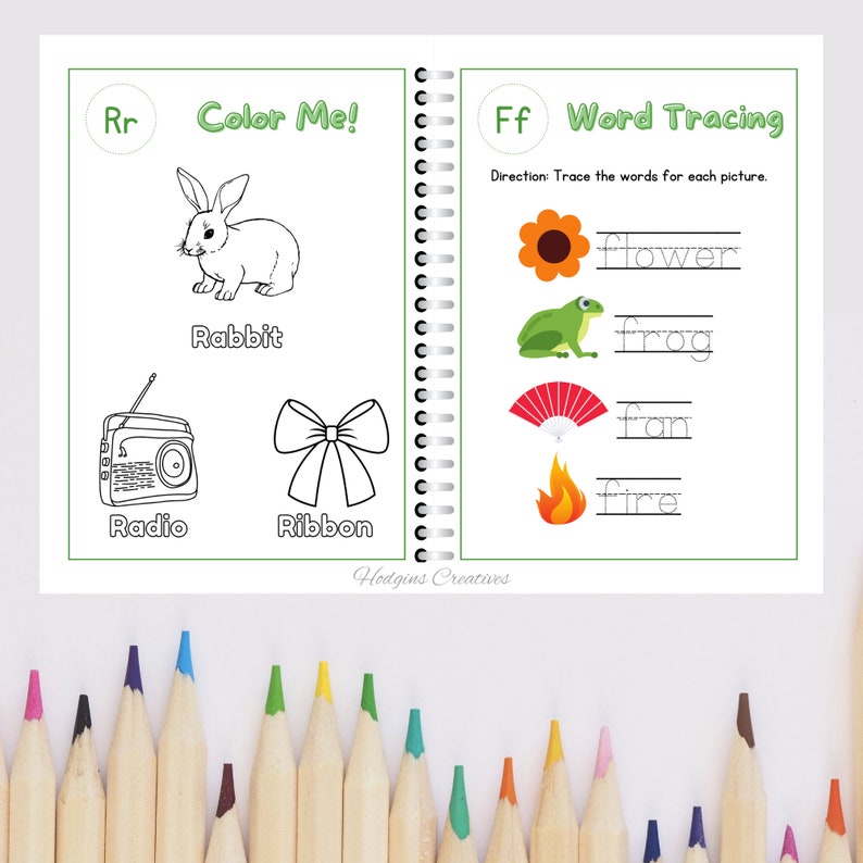 Printable Writing Letter Tracing Book, Learn to Print Preschool Toddler ...