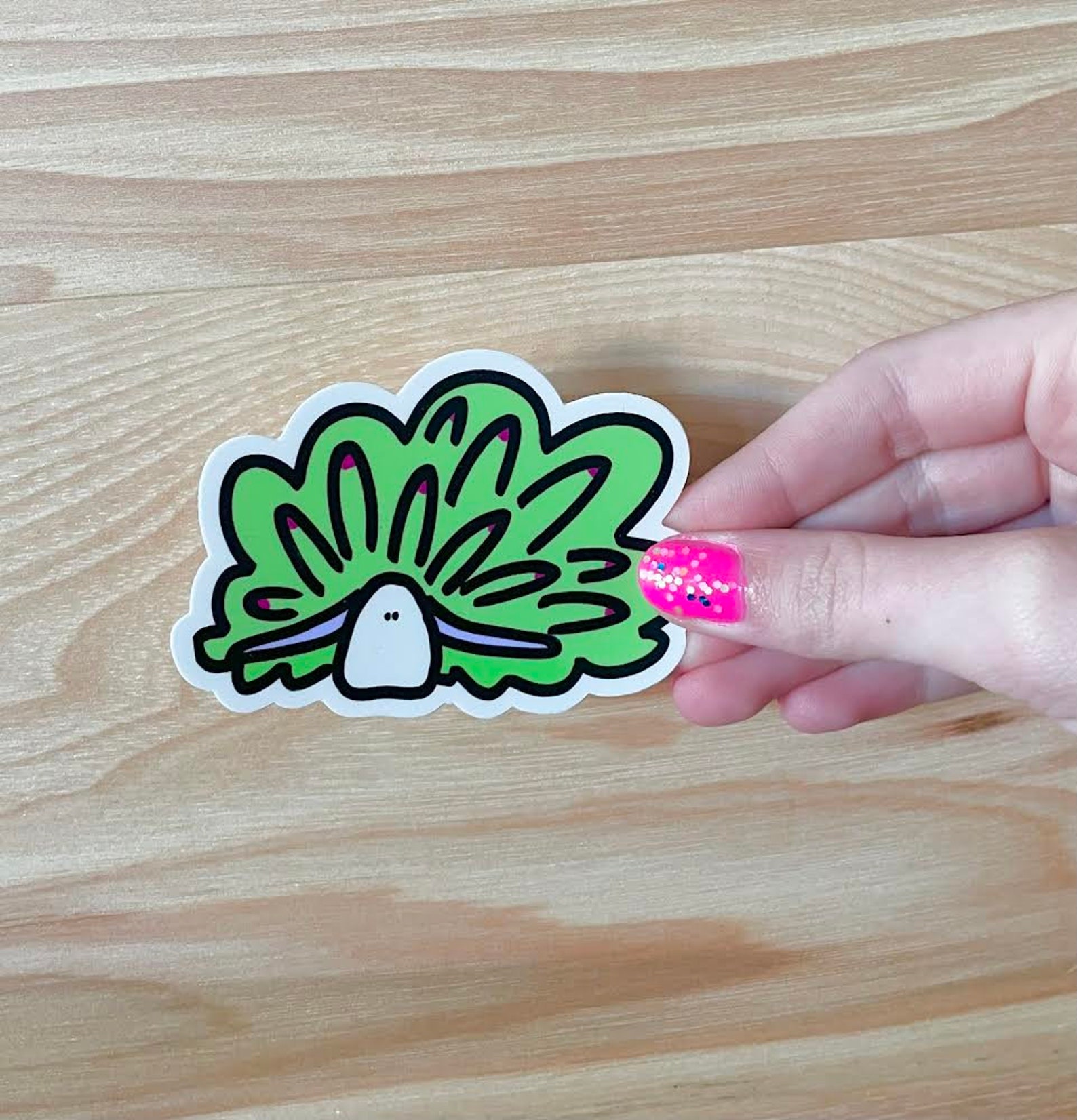 Leaf Sheep Sea Slug Sticker - Etsy