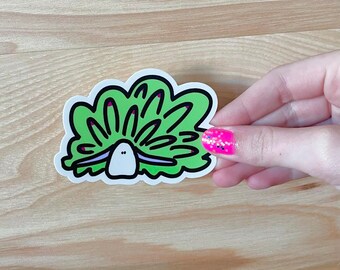 Cute Leaf Slug Printable Sticker, Instant Download, Sea Sheep, Print ...