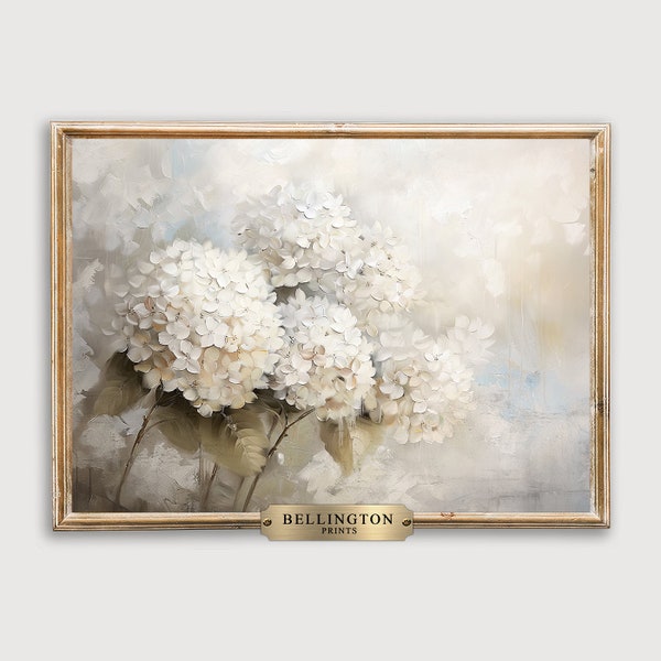 White Hydrangea - Etsy