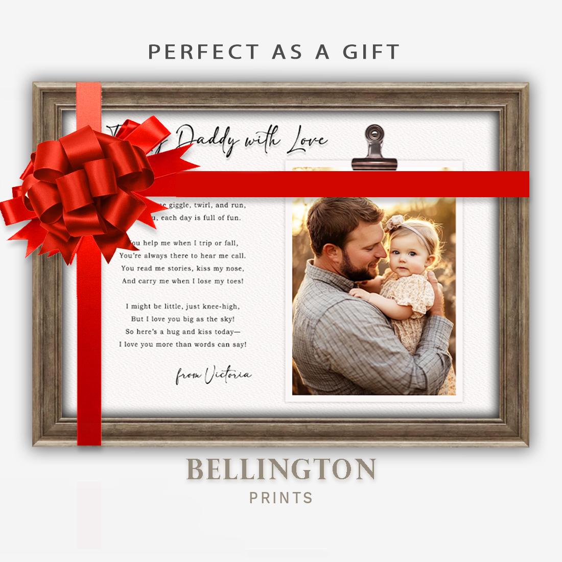 Personalized Photo Poem Portrait: Custom Wall Art Gift (digital Option ...