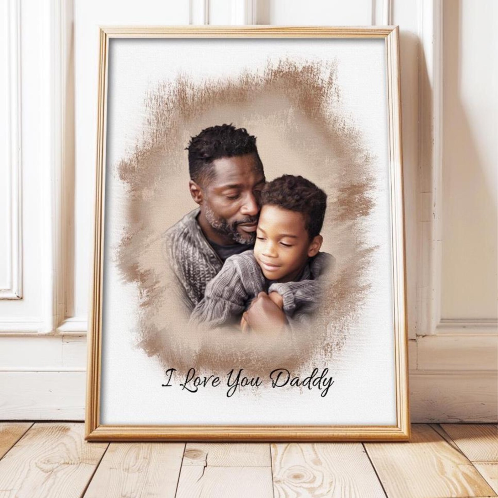 Father’s Day Photo Collage, Personalized Picture Frame for Dad, Custom ...