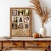 Personalized Dad Photo Collage: Rustic Wood Picture Frame Gift - Etsy