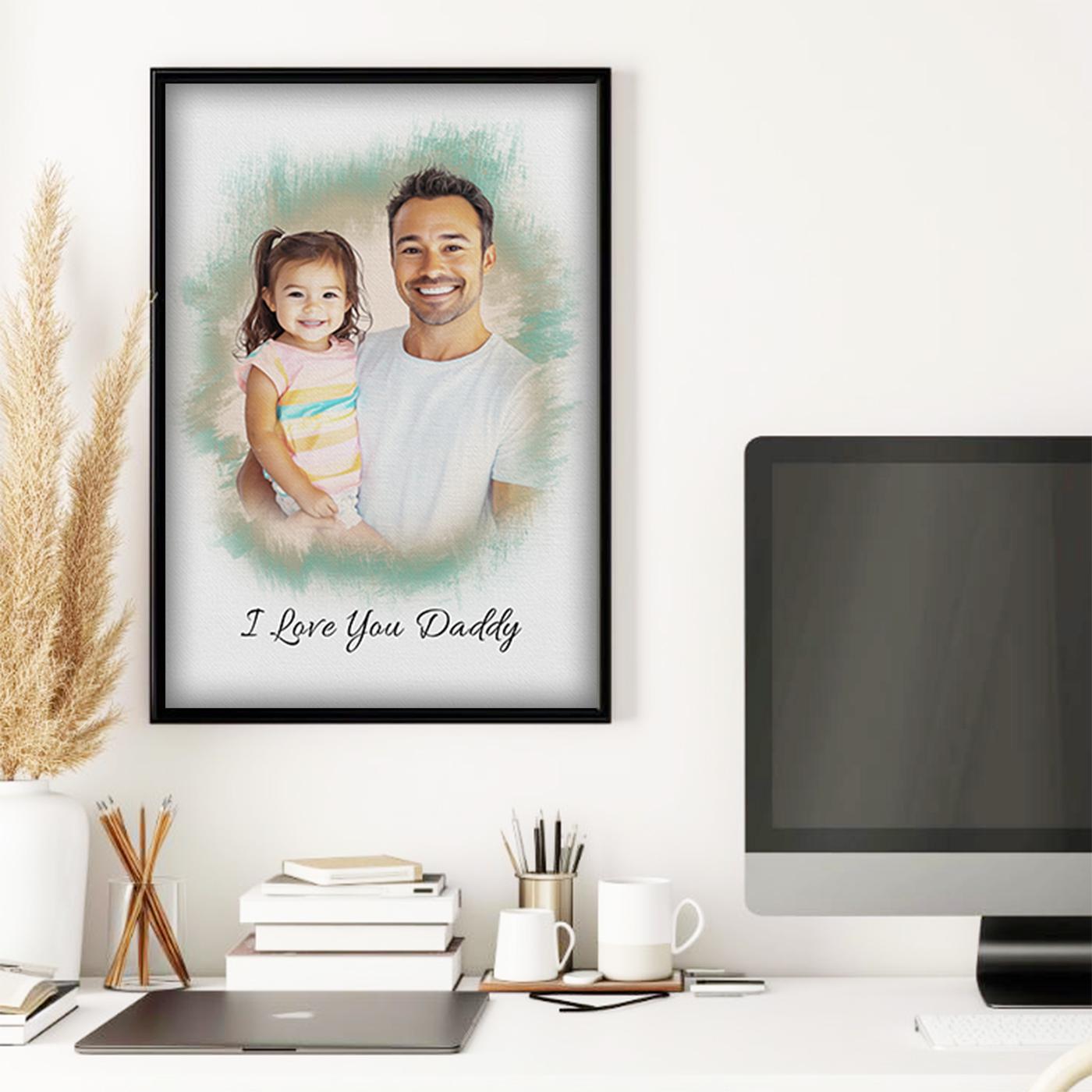 Father’s Day Photo Collage, Personalized Picture Frame for Dad, Custom ...