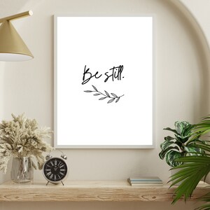 50 Positive Wall Art Designs, Printable Minimalistic Affirmation ...