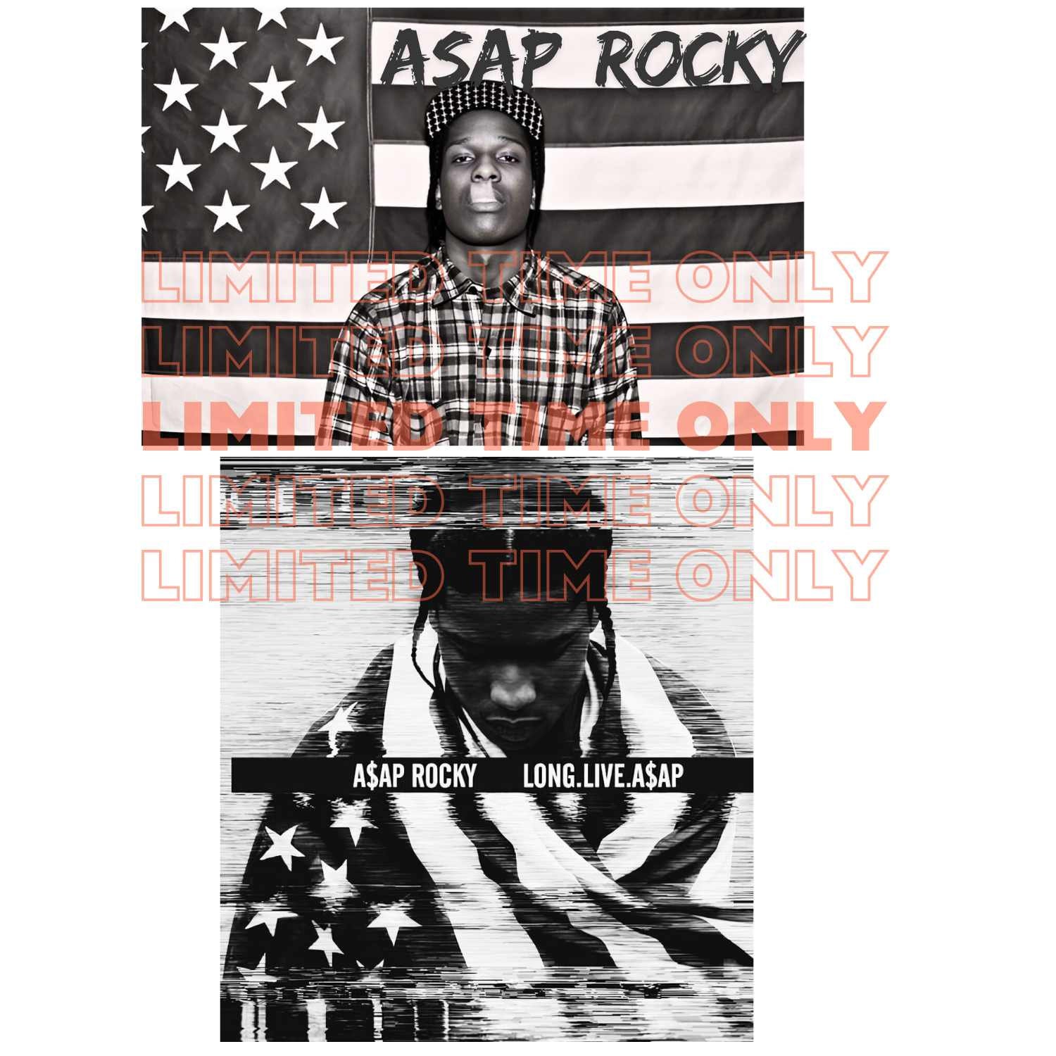 ASAP ROCKY Bundle Png Digital File for Sublimation Dtf Etc, RAPPER Png ...