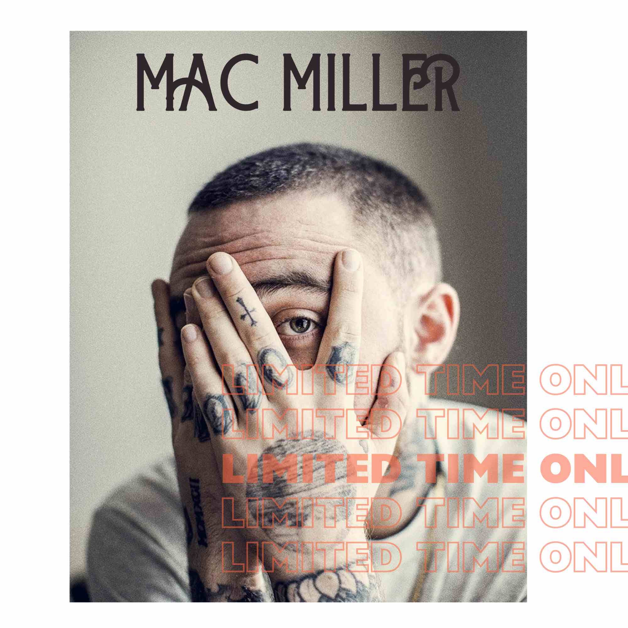 Mac Miller Png Singers Png, Rappers Dtf, Png Digital File for ...