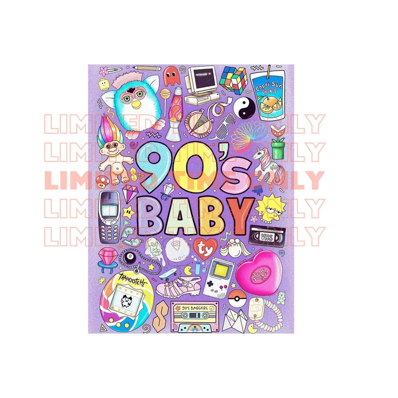 90s Baby Png, 90s Old School Digital File for Sublimation Dtf, - Etsy ...