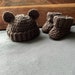 Crochet Baby Outfit Set, Handmade Infant Romper With Bear Hat and ...