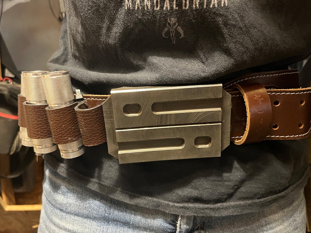 FILE - Belt Buckle Cover, Star Wars Inspired "beskar," for 2" Belt - Etsy